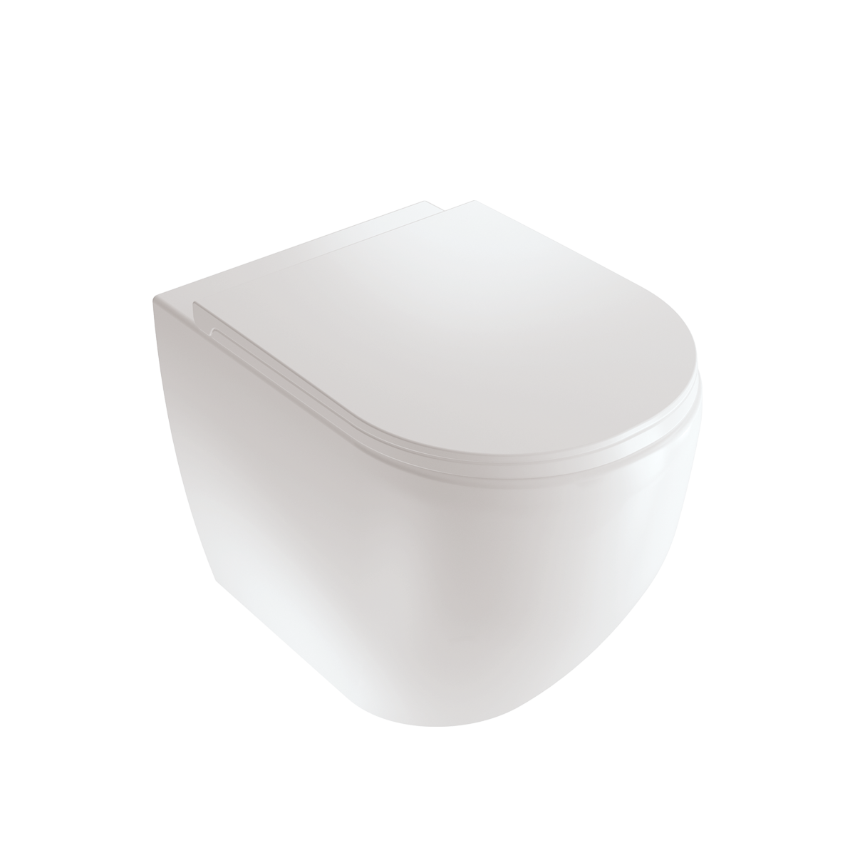 Floor standing WC (S/P-trap) - White Ville