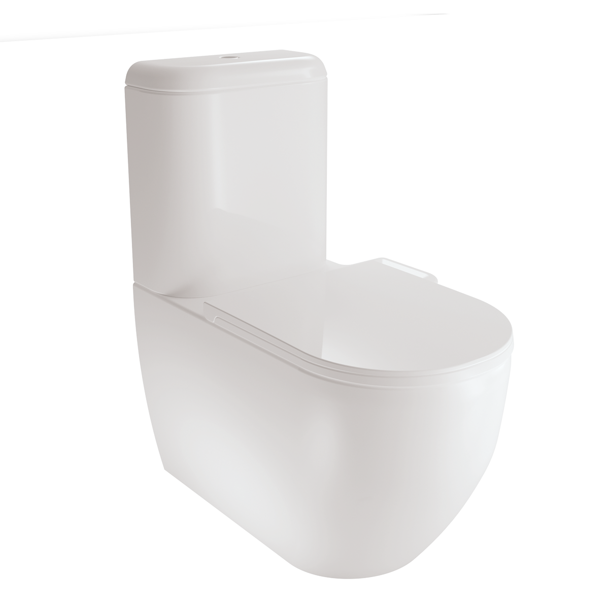 Floor standing WC with tank (S/P-trap) - White Ville