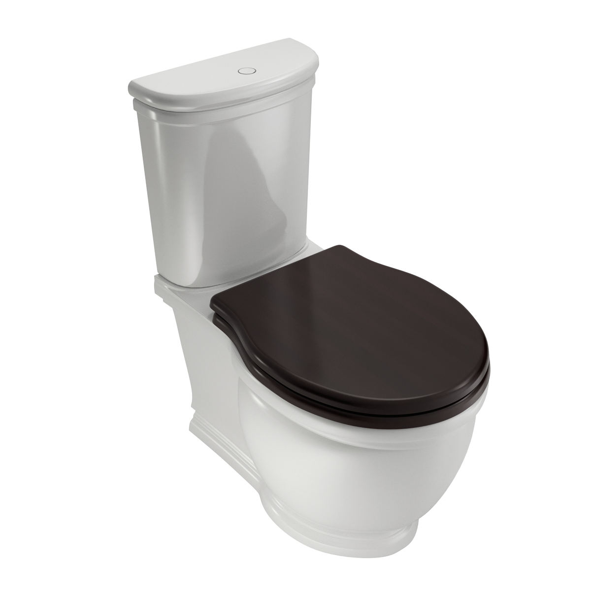 Floor standing WC with tank (S/P-trap) - White Ville