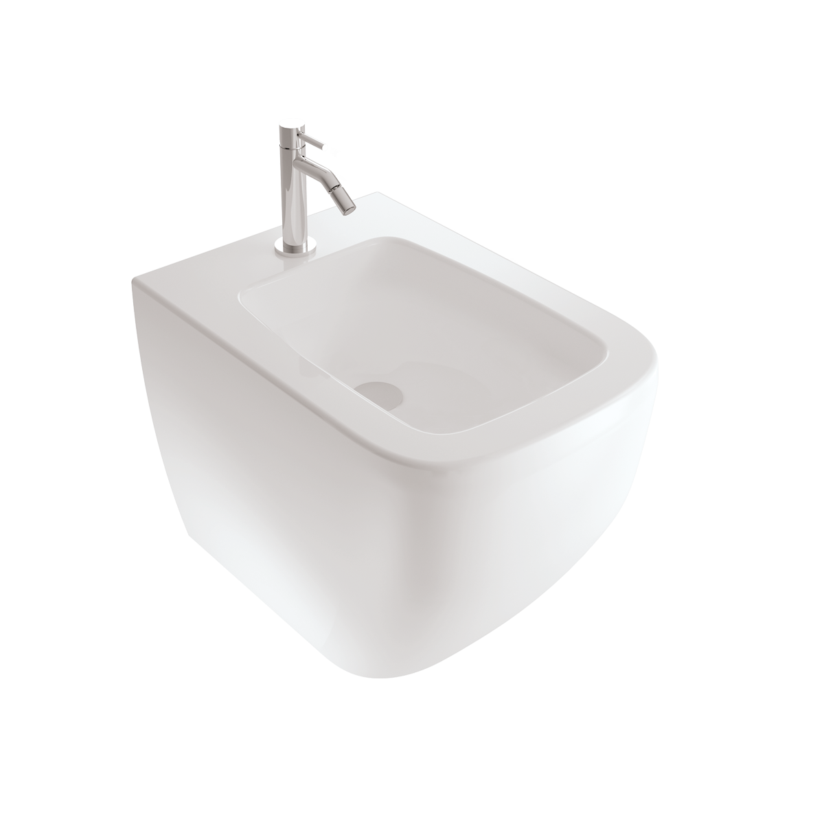 Floor standing bidet - White Ville
